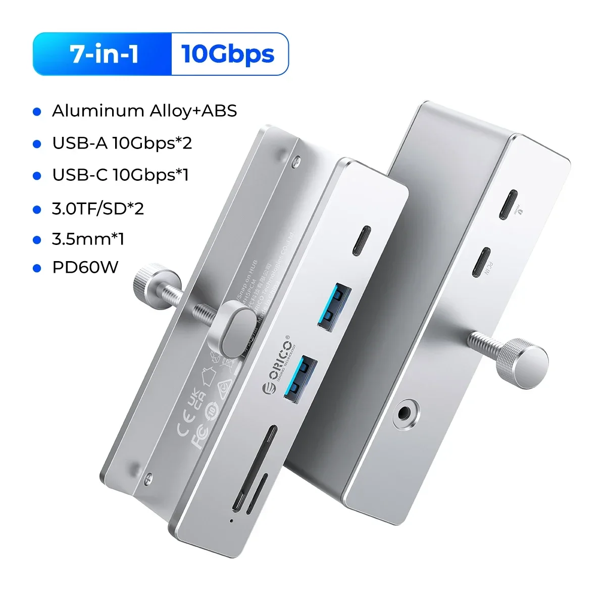 USB HUB with Power Super High Speed Expansion USB 3.2 10GBPS ...