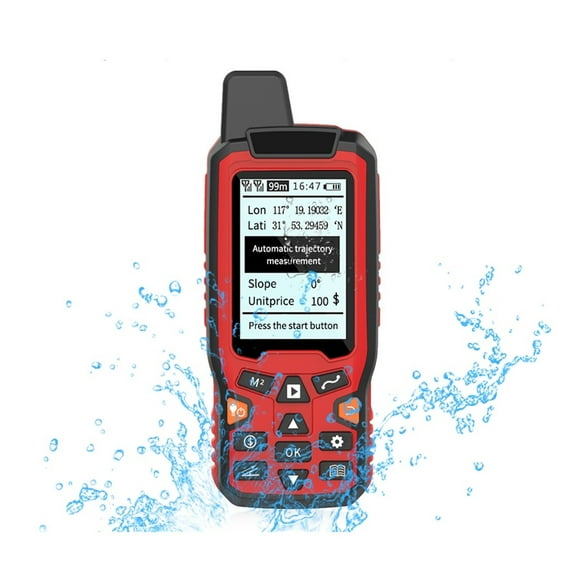 USB Handheld GPS Land Area Measure Navigation Track Area Calculation ...