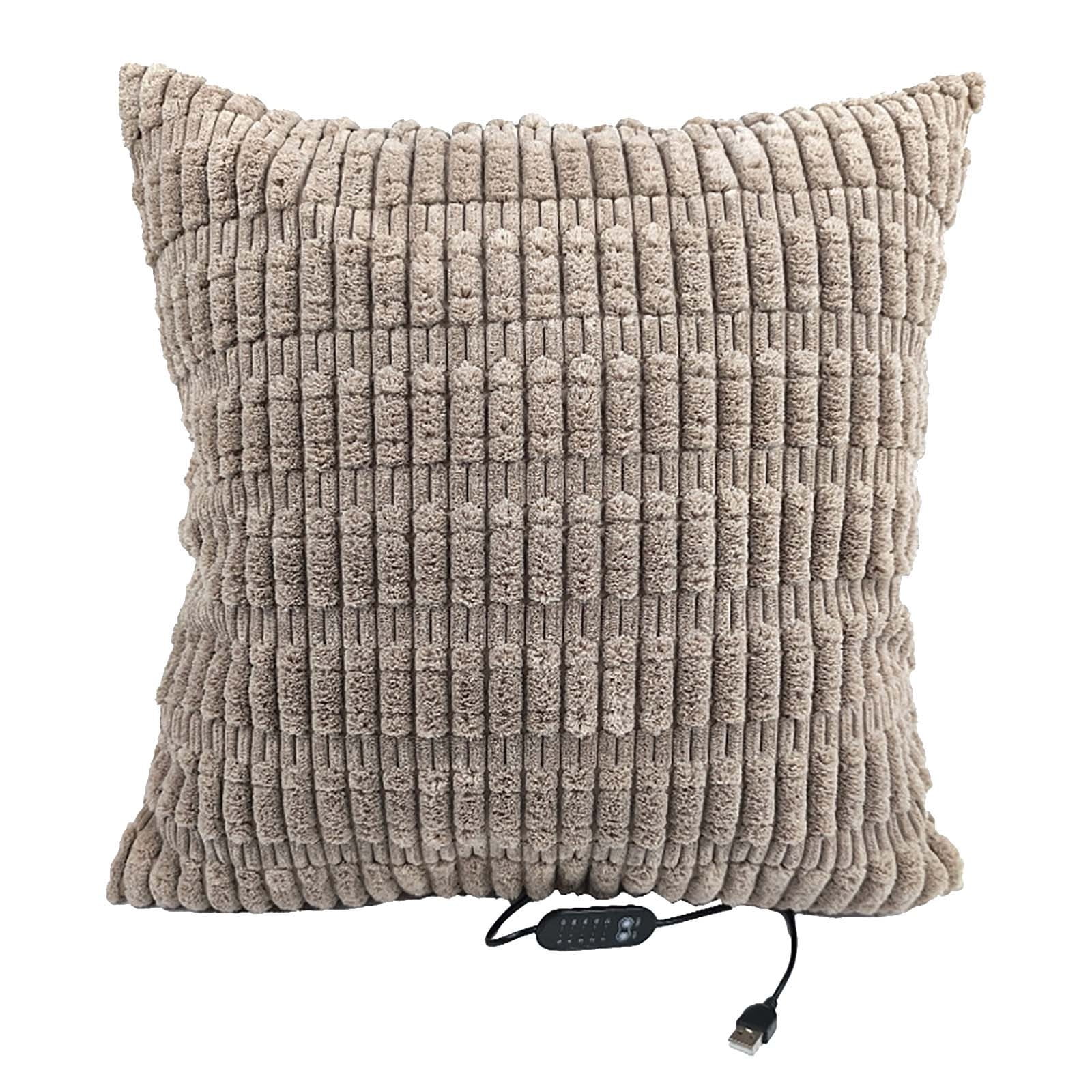 USB Heated Body Pillow Case - Heating Lumbar Pillow Cover for Back Pain ...