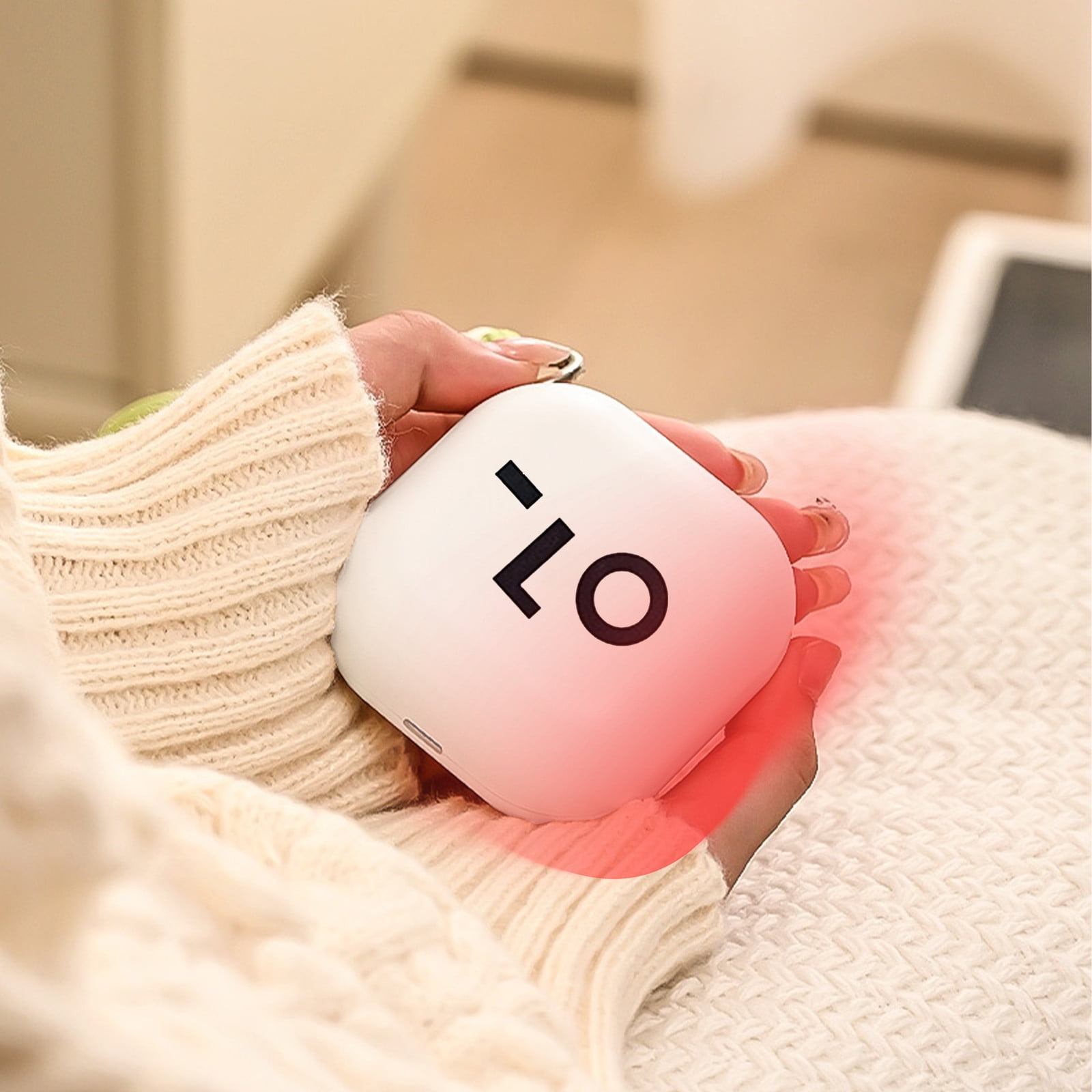 USB Heated Hand Warmer, Mini Portable Warmer, Intelligent Temperature ...