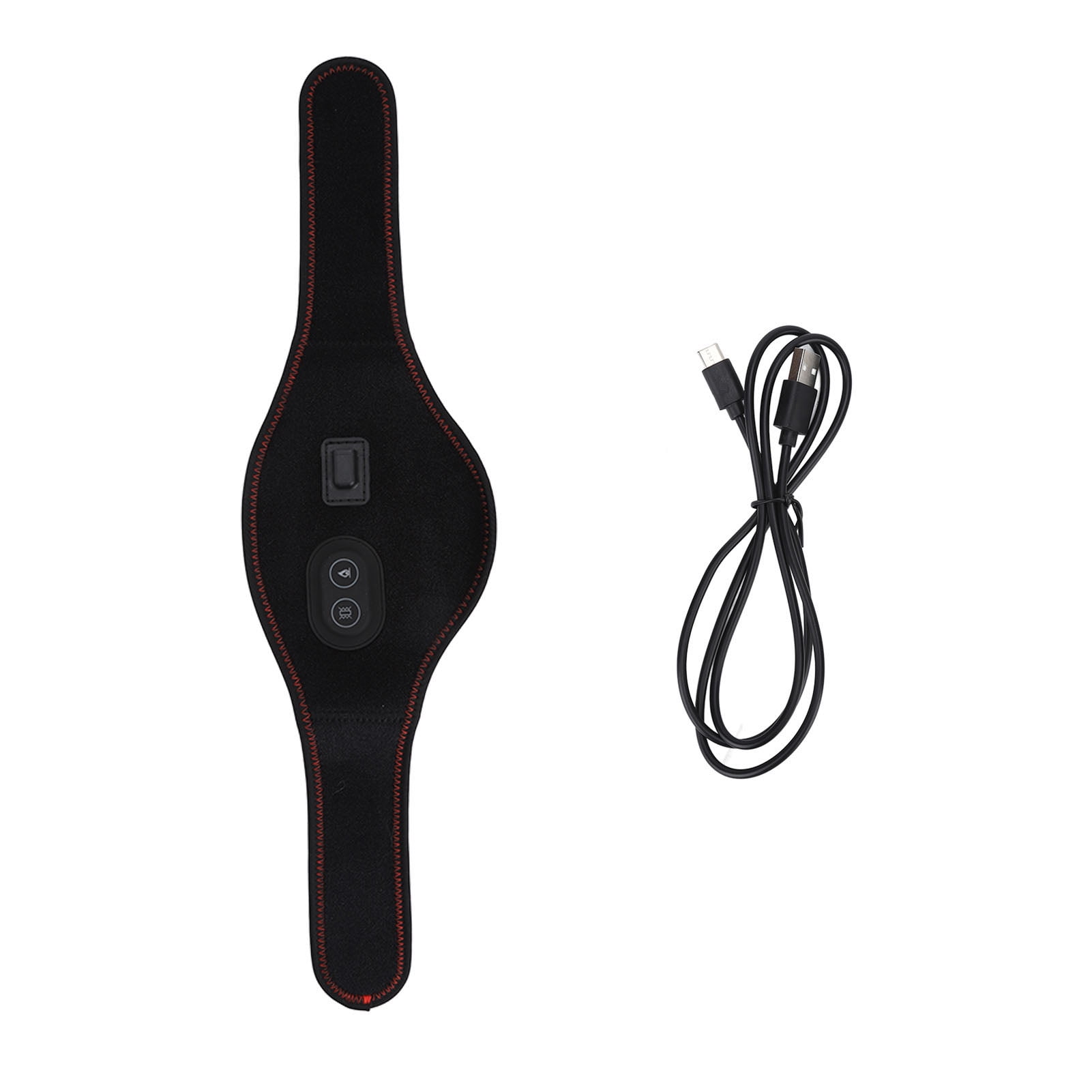 USB Heated Neck Wrap Vibration 3 Gear Temperature Control Electric Neck ...