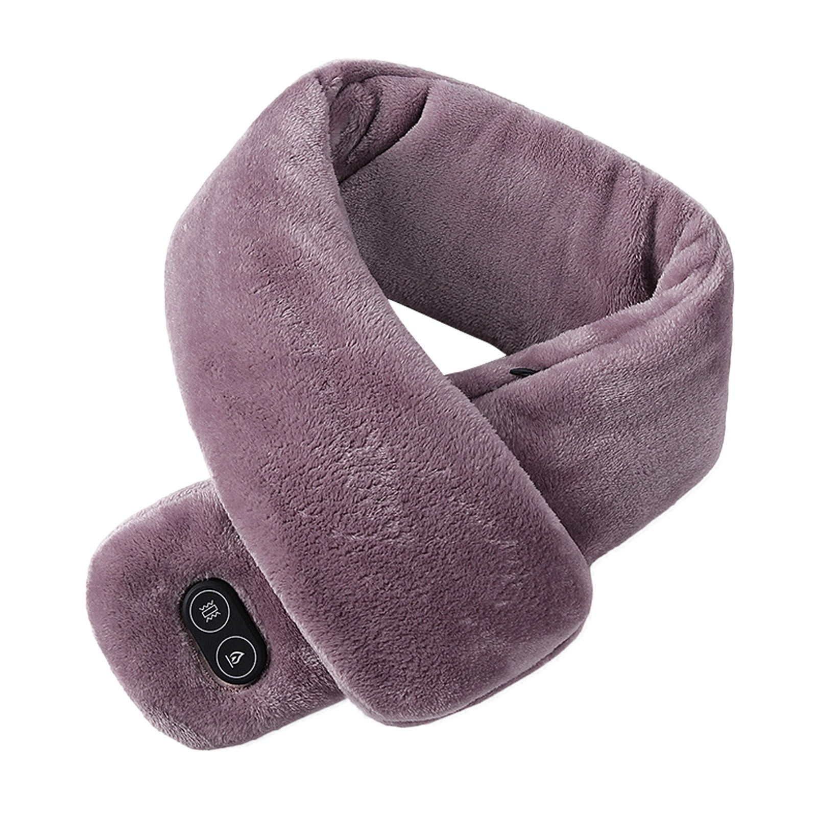 USB Heated Scarf with Massage - 3 Temperature Settings, 5V Safe, Soft ...