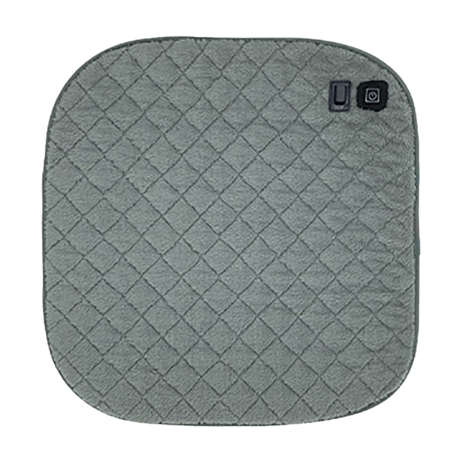 USB Heated Seat Cushion Heated Stadium Cushion Portable Heating Pad for ...