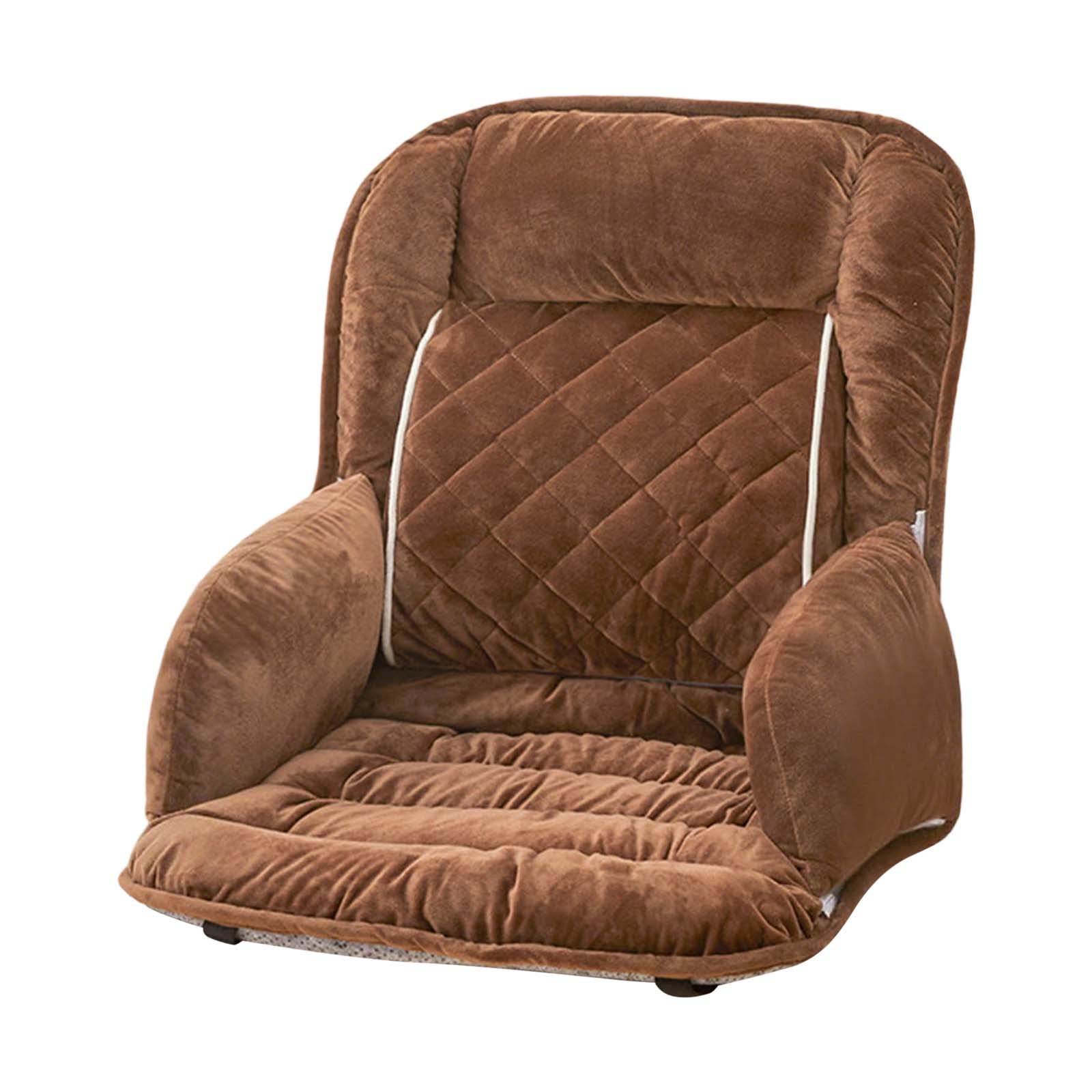 USB Heated Seat Cushion with Lumbar Support Large Warming Area 3 Heat ...