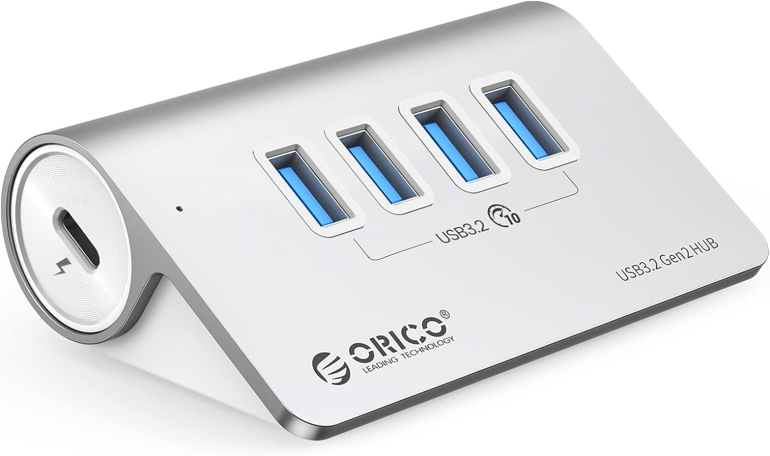 USB Hub 10Gbps with 4 USB A Ports, USB 3.2 Gen 2 Hub with 1.64Ft USB-C ...