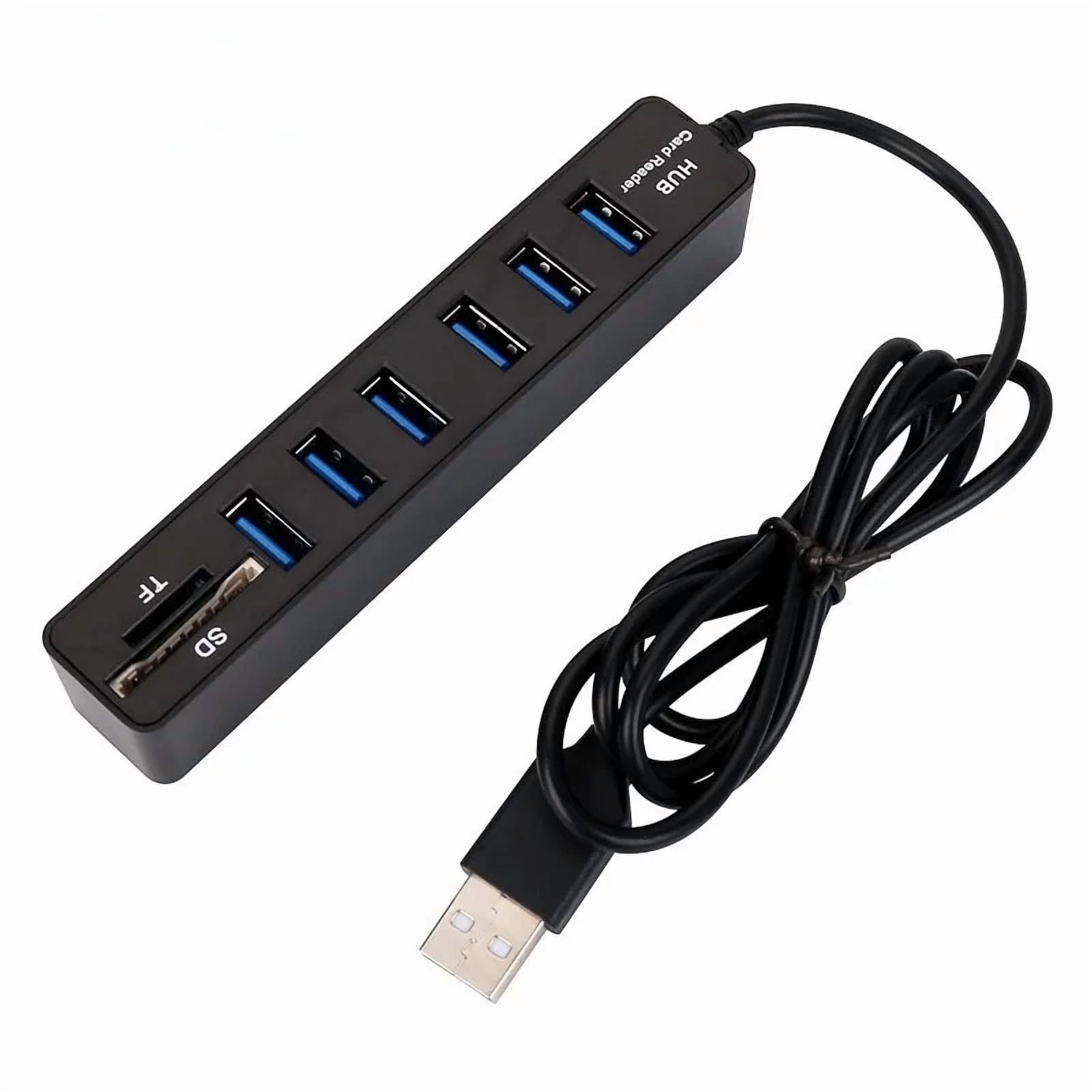 USB Hub 3/6 Port Expander Adapter USB 3.0 Hub Multi USB Splitter 2.0 ...