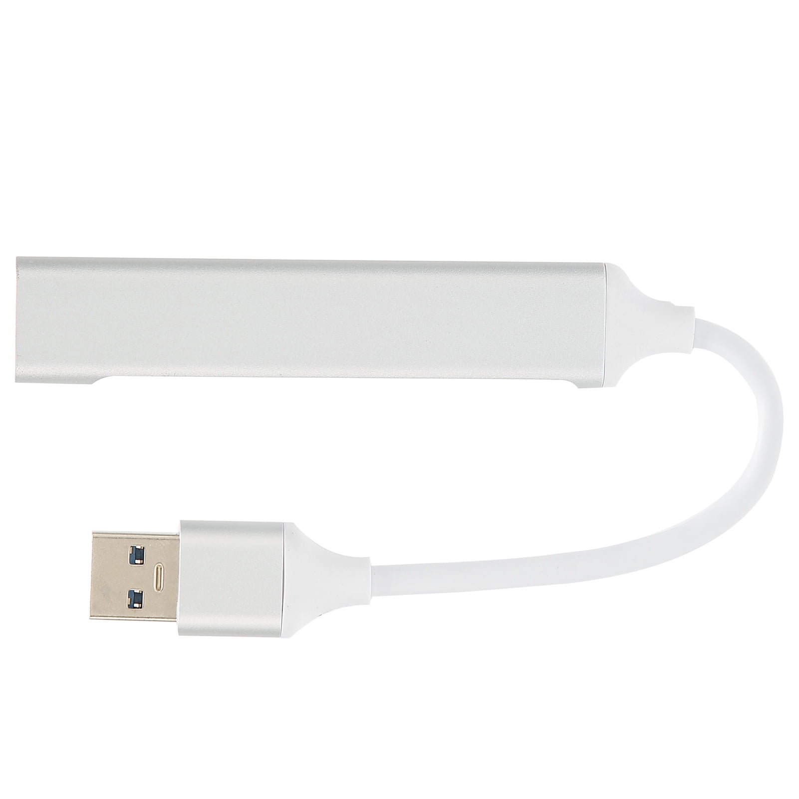 USB Hub Mini Portable Aluminum Alloy 4 Port USB 3.0 Expansion Hub for ...