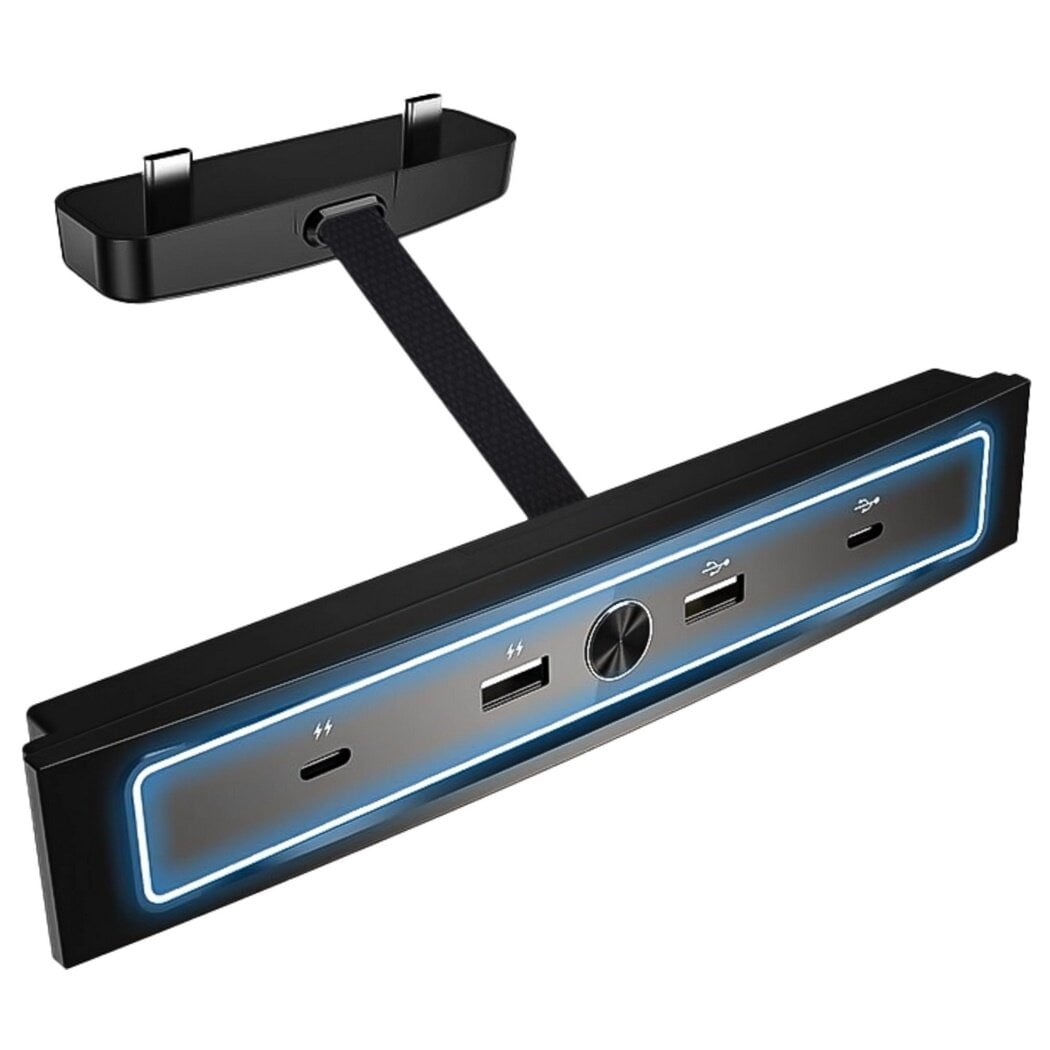 USB Hub for Tesla Model 3/Y (2021/2022/2023), 4-Port USB Dock Fits ...