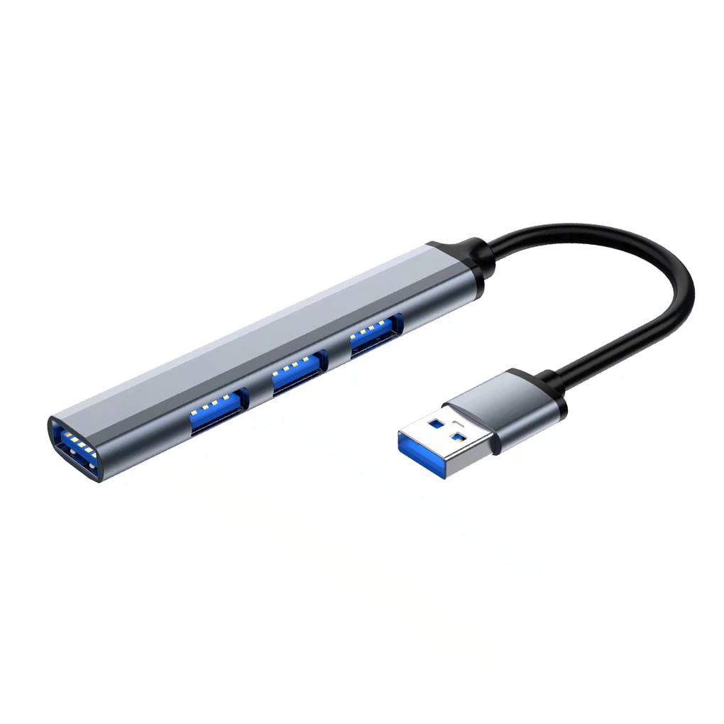 USB Hub USB3.0 Computer Splitter Mouse Adapter Expander Portable Travel ...