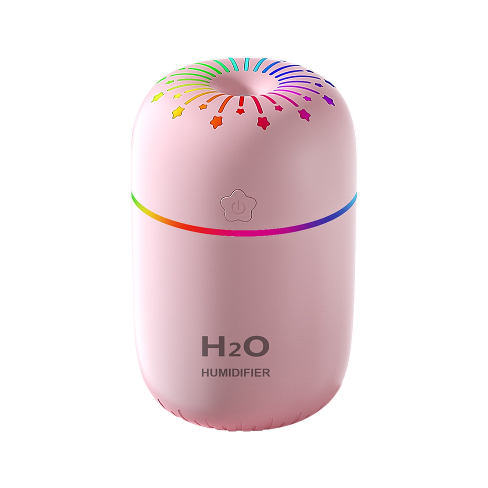 USB Humidifier — 3.0in x 4.6in, 300ml Quiet Mute Operation with Night ...