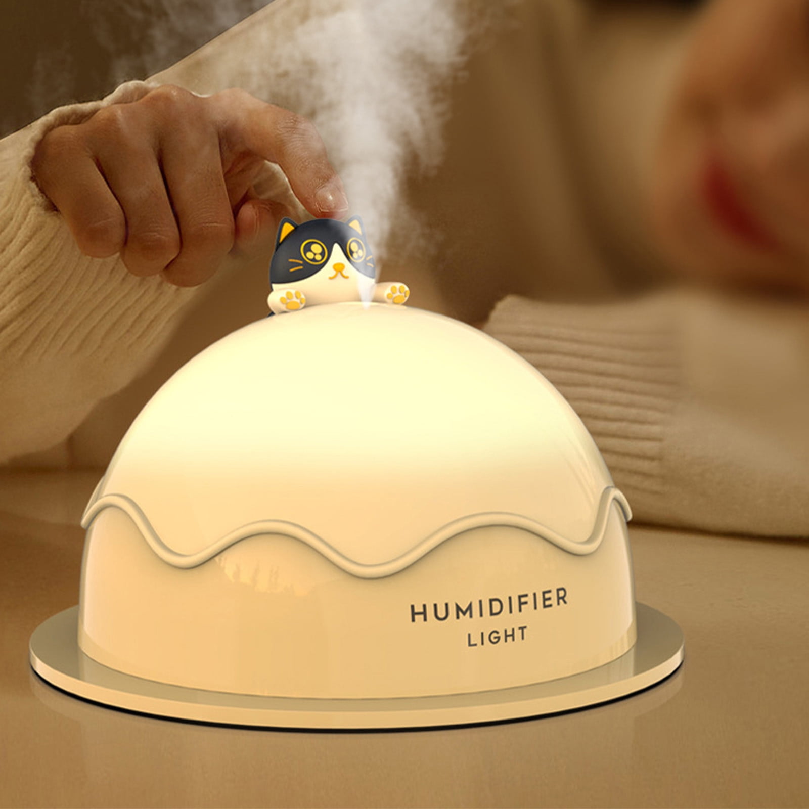 USB Humidifier With Smart Cool Mist Top Fill Humidifiers for Bedroom ...