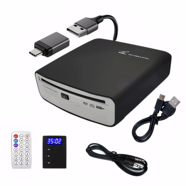 USB Interface Car DVD/CD Dish Box Player External Stereo For Android ...