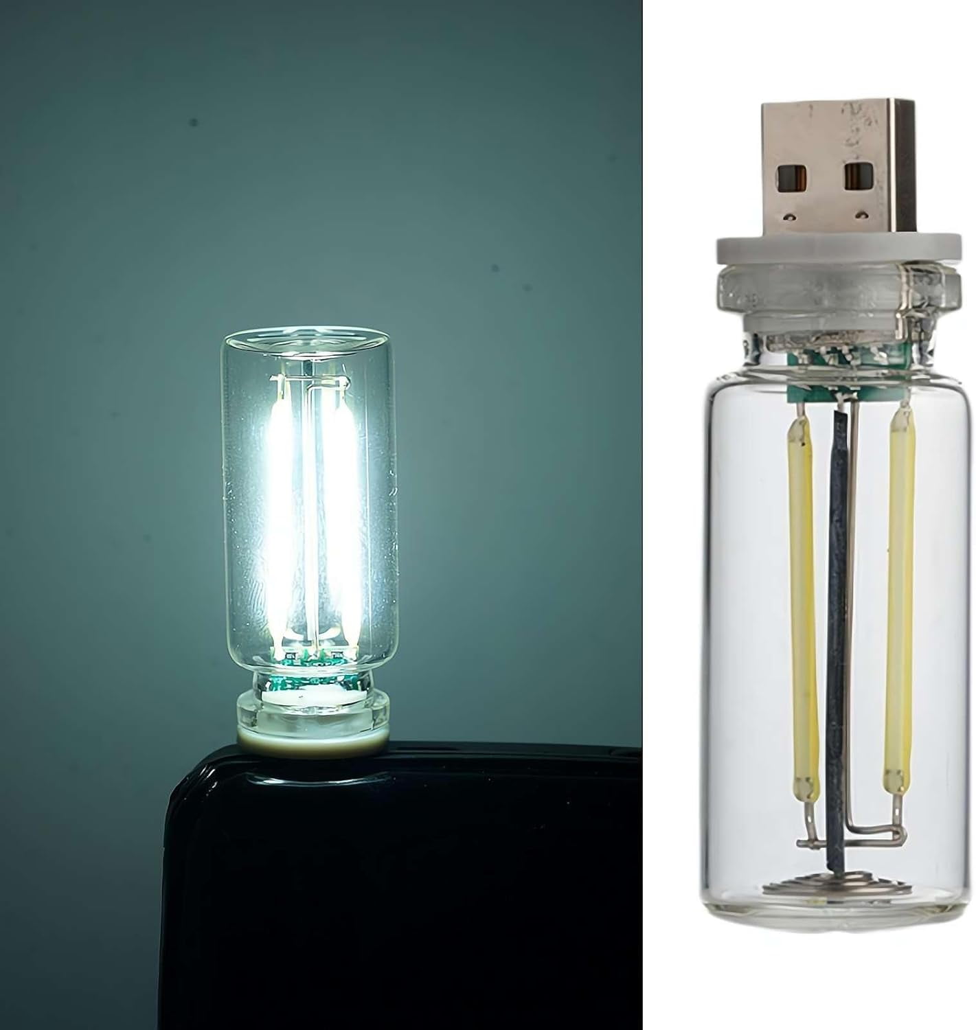 USB Interior Car Lights, USB Retro Car Interior Atmosphere Lights ...