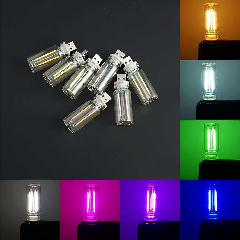USB Interior Car Lights, USB Retro Car Interior Atmosphere Lights ...