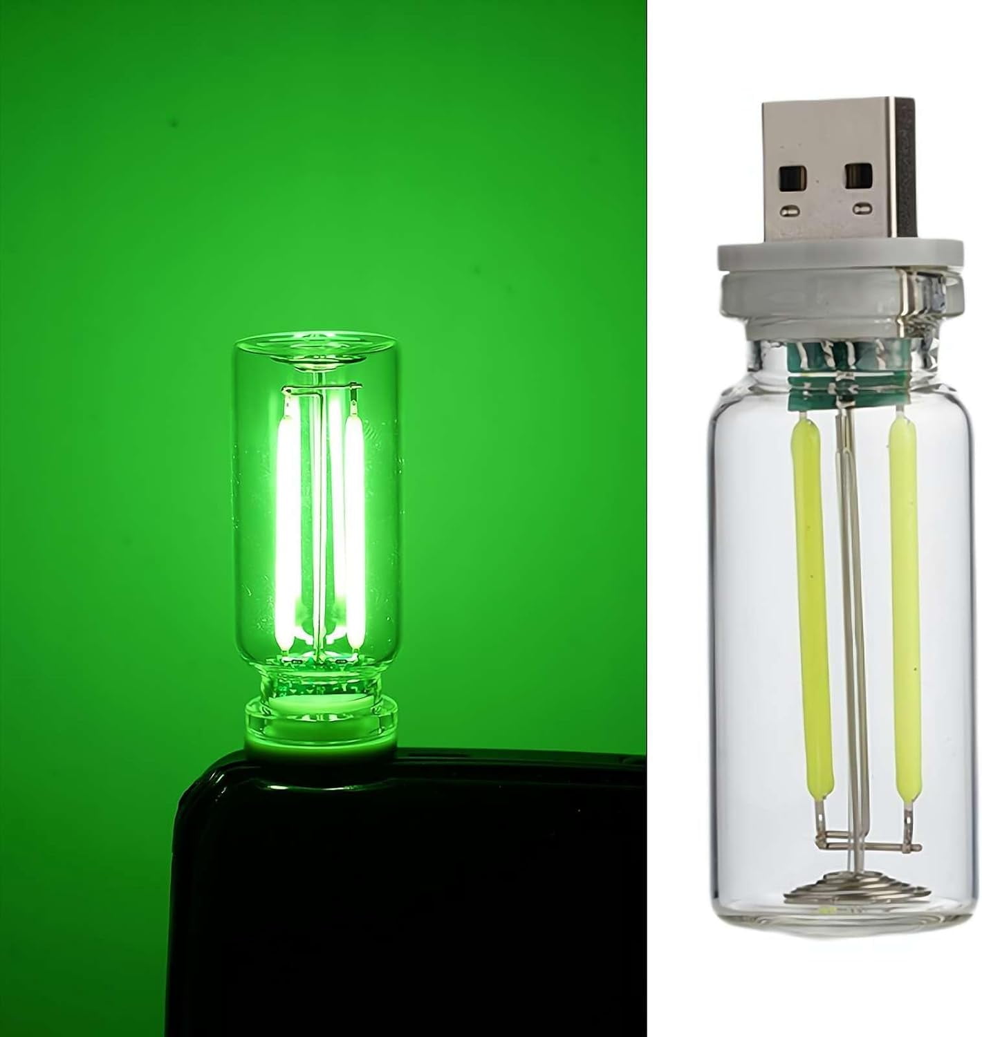 USB Interior Car Lights, USB Retro Car Interior Atmosphere Lights ...