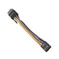 USB Internal Motherboard Header USB 11Pin Male to 9Pin Female Adapter ...