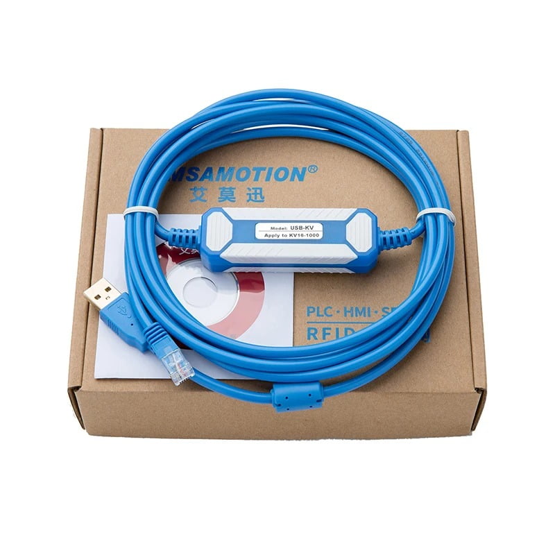 USB-KV PC-KV For Keyence KV Series PLC Programming Cable USB RS232Port ...