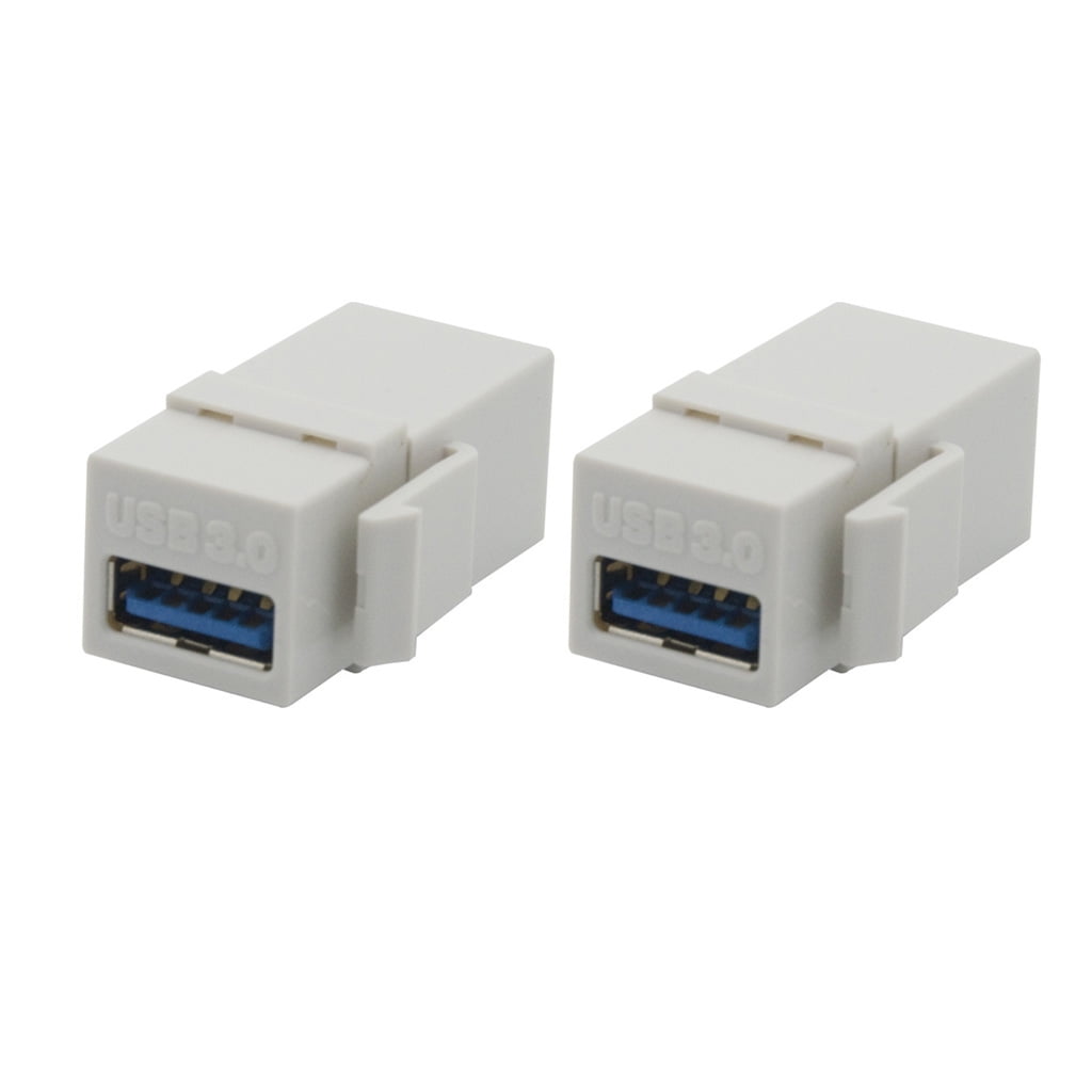 USB Keystone Insert Socket Connector Adapter Port Female Coupler For ...
