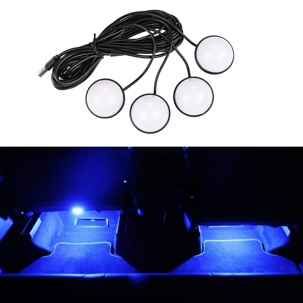 USB LED Interior Car Lights, LED Modified Lighting,USB Car Ambient ...