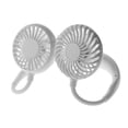 USB LED Neck Cooler Fan - Portable 2000mAh Rechargeable Hand-Free ...