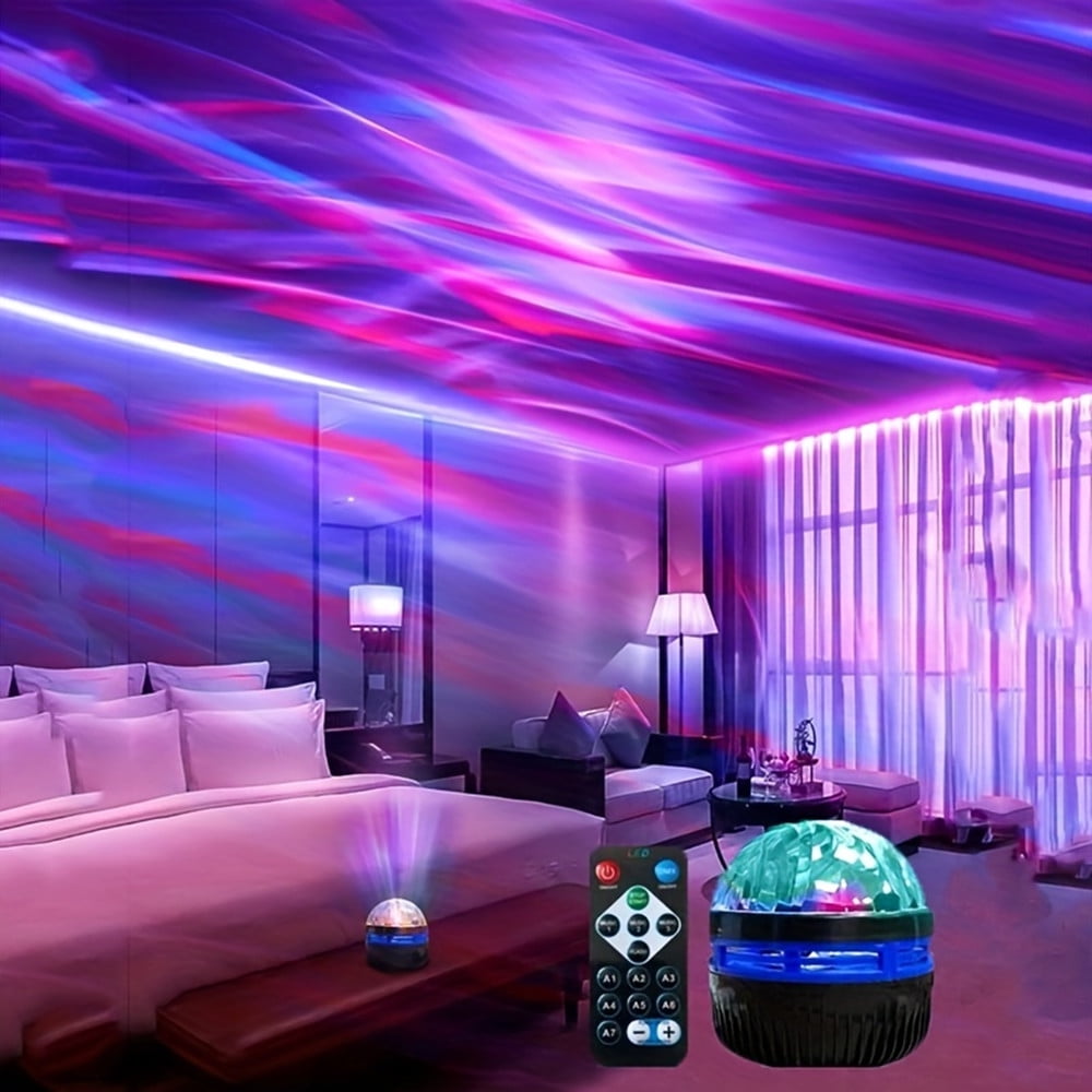 USB LED NightLights Galaxy Starry Sky Projector Aurora Lamp DC 5V RGB ...