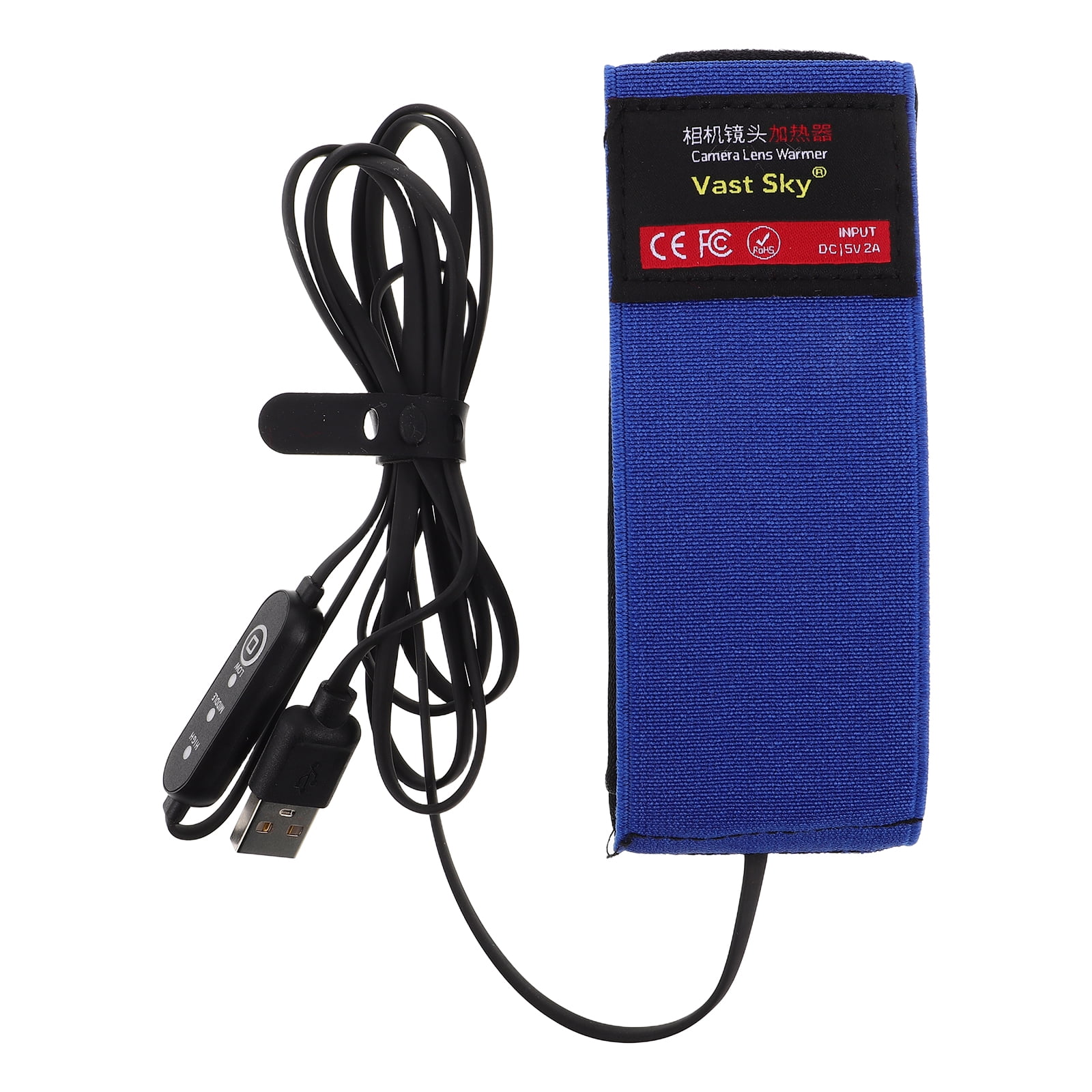 USB Lens Warmer Lens Dew Heater Strip Temperature Adjustable ...