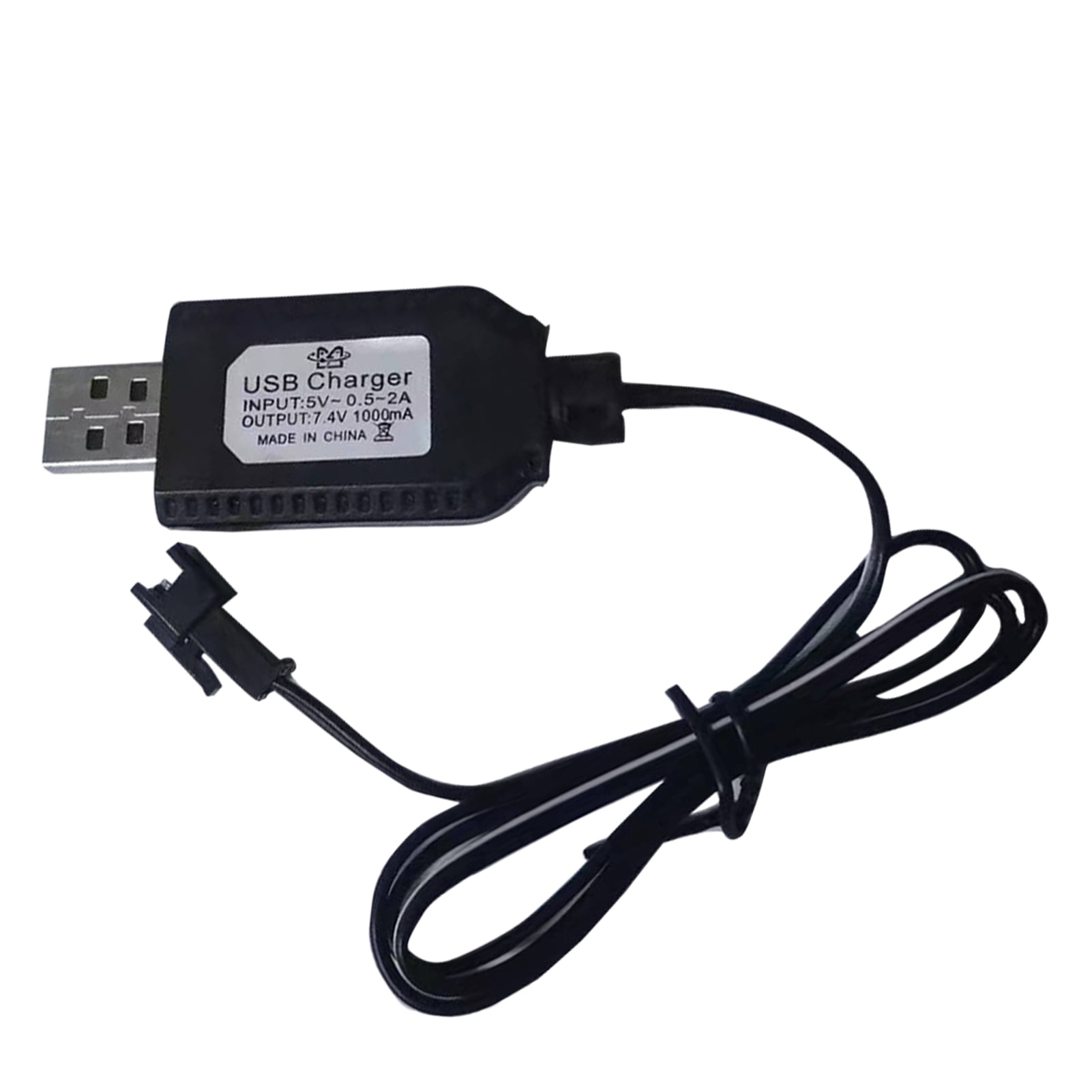 USB Lithium Battery Charger, 7 4V 1000mA Fast Charging Cable for Toy ...