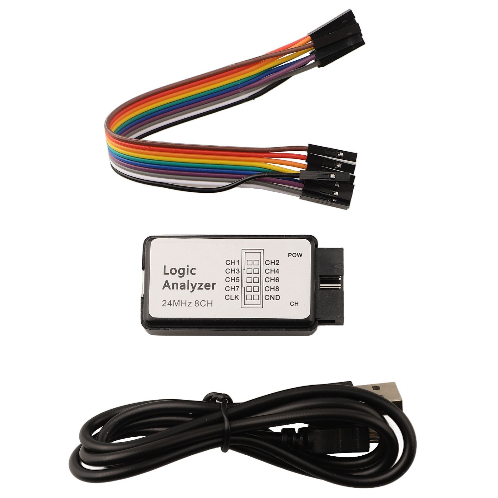Usb Logic Analyzer Microcontroller Debugging Tool 24m Sampling 8ch 8