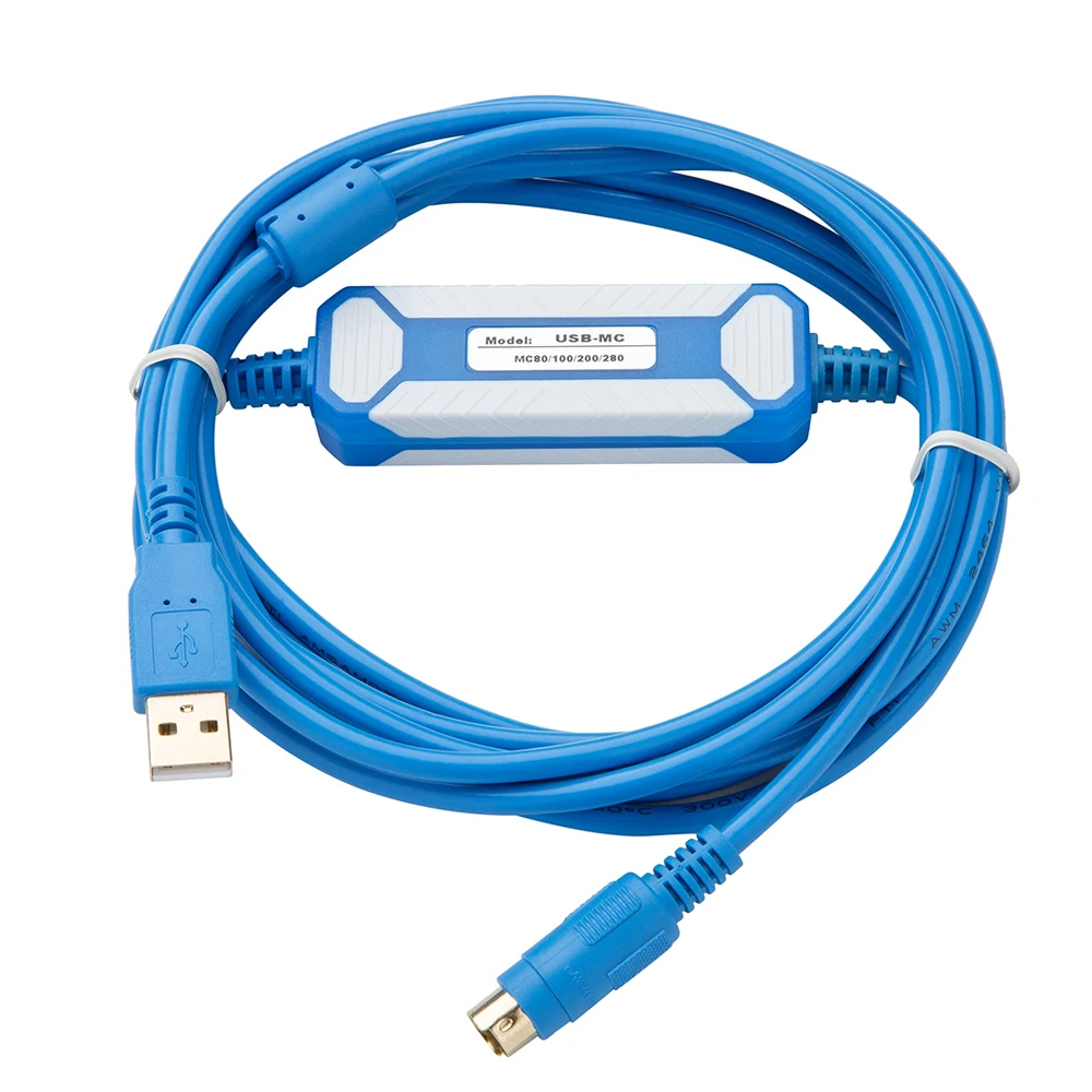 USB-MC for Megmeet MC80/100/200/280 Series PLC Programming Cable USB to ...