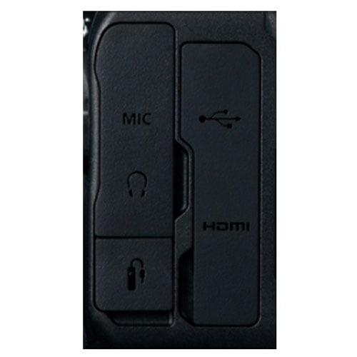 USB MIC Flash Interface Cover Rubber Cap For Canon EOS R6 CG2-6610-000 ...