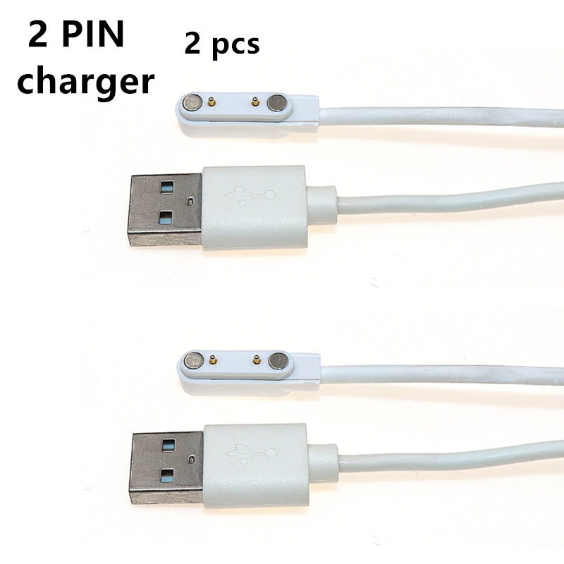 USB Magnetic 2 Pin Charging 5 Pin Data Cable Line Clip-on Charger for ...