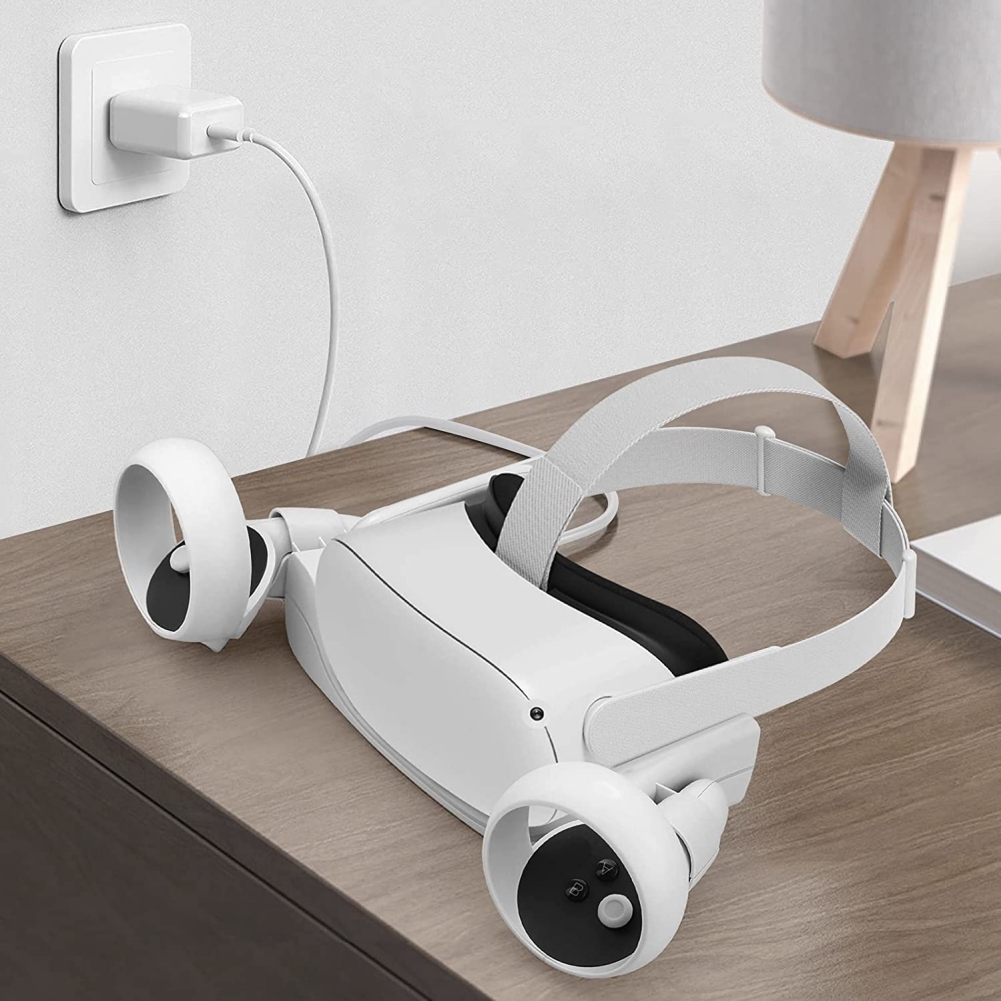 USB Magnetic Charging Dock Stand for Oculus Quest 2 VR Headset, Fast ...