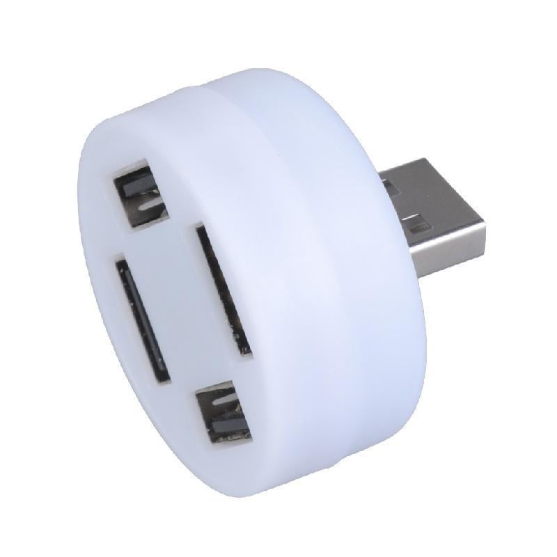 USB Male Adapter to 4 USB Female Port Charging Hubs with LED for USB ...