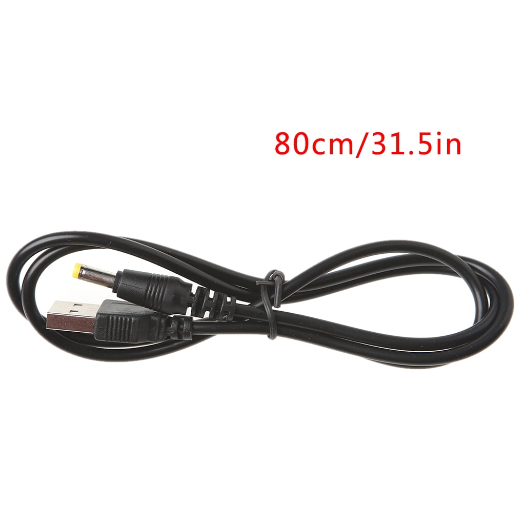 USB Male To 4.0x1.7mm 5V DC Barrel Jack Power Supply Cable Connector ...