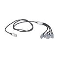 USB Male To 4 USB Female Converters USB Splitter For Efficient Data ...