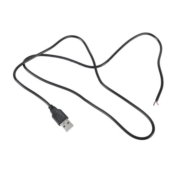 USB Male to 2pin Power Extension Cable Line Male USB to 2P Pigtail ...