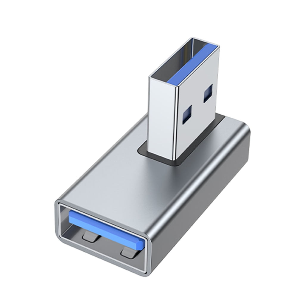 USB Male to Female Adapter Connector USB Header 90 Degree Up Right ...