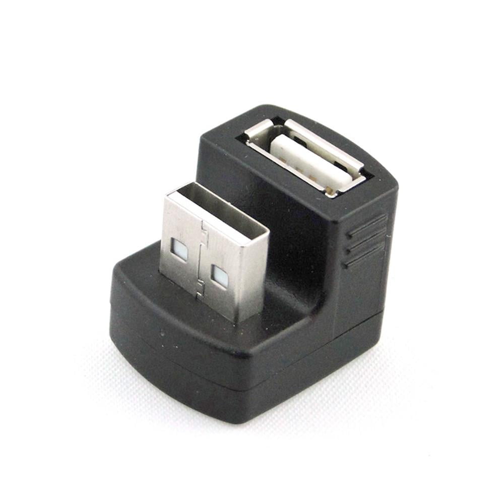 USB Male to Female Connector USB 2.0 A Male Updown Angled 90 180 Degree ...