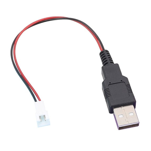 USB Male to XH2.54 2P Terminal Cable 2Core Power Supply Cable for Power ...