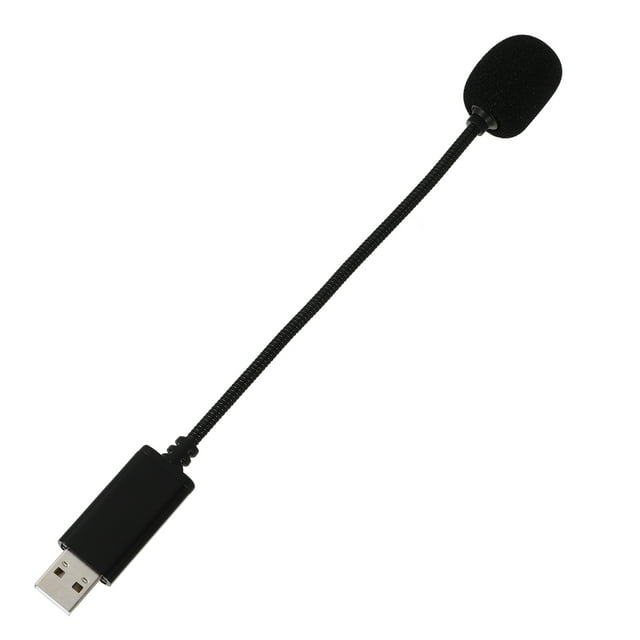 TABLZONE Pc Microphone Abs Black 1Pack 6.0X2.7Mm - Walmart Business ...