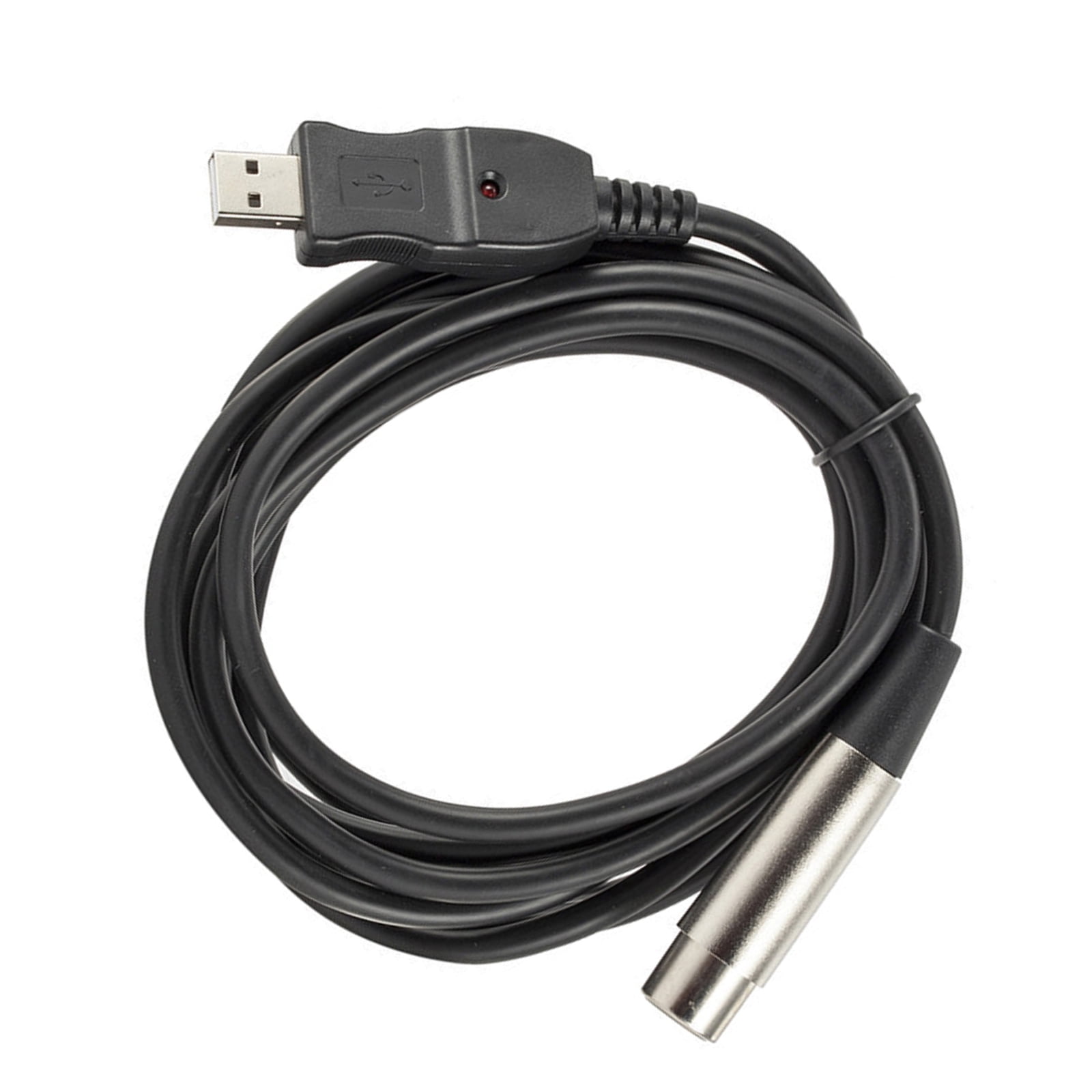 USB Microphone Link Cable Built-in 16-bit DAC, Anti-Noise Design for ...