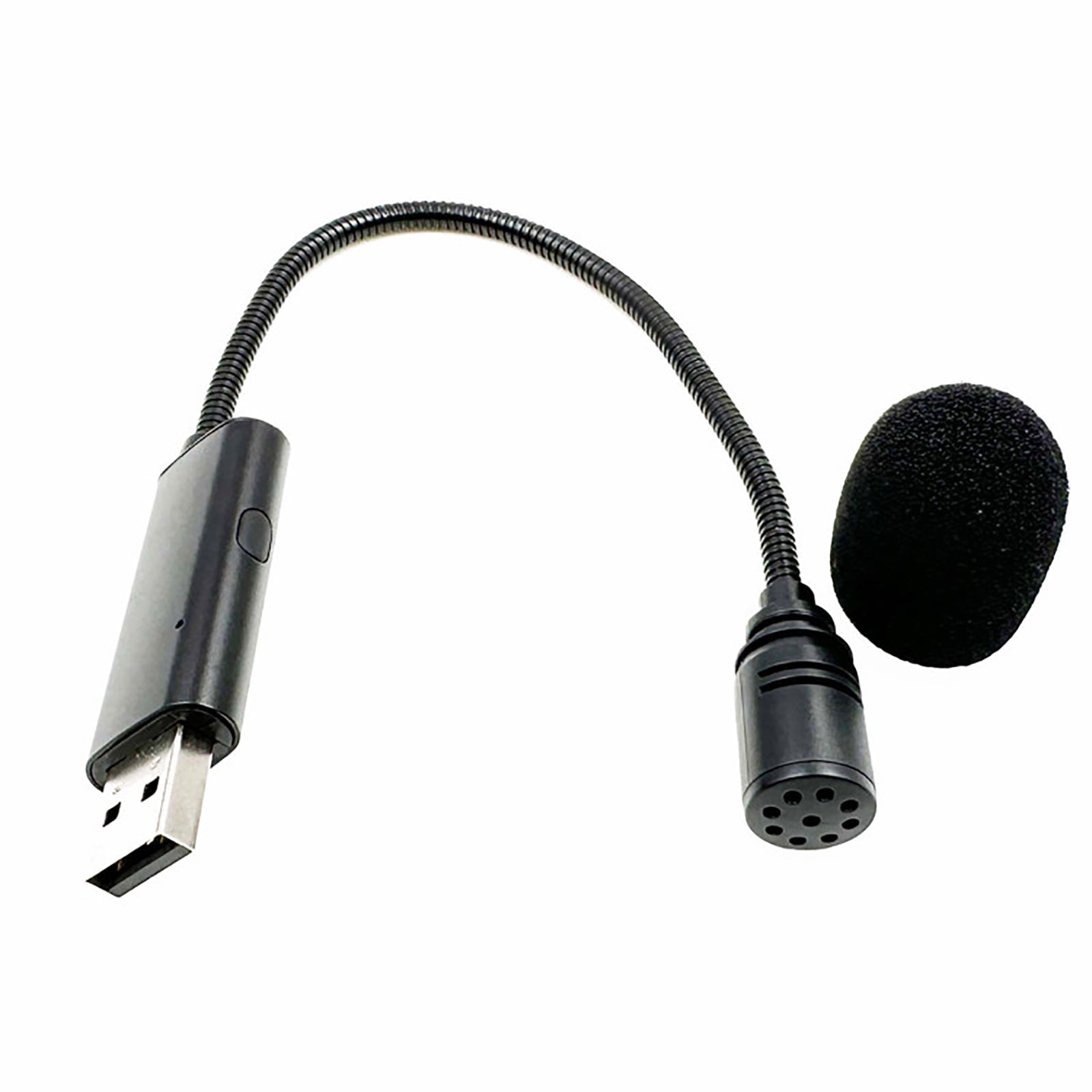 USB Microphone with Switchs Omnidirectional USB Plug Microphone Support ...