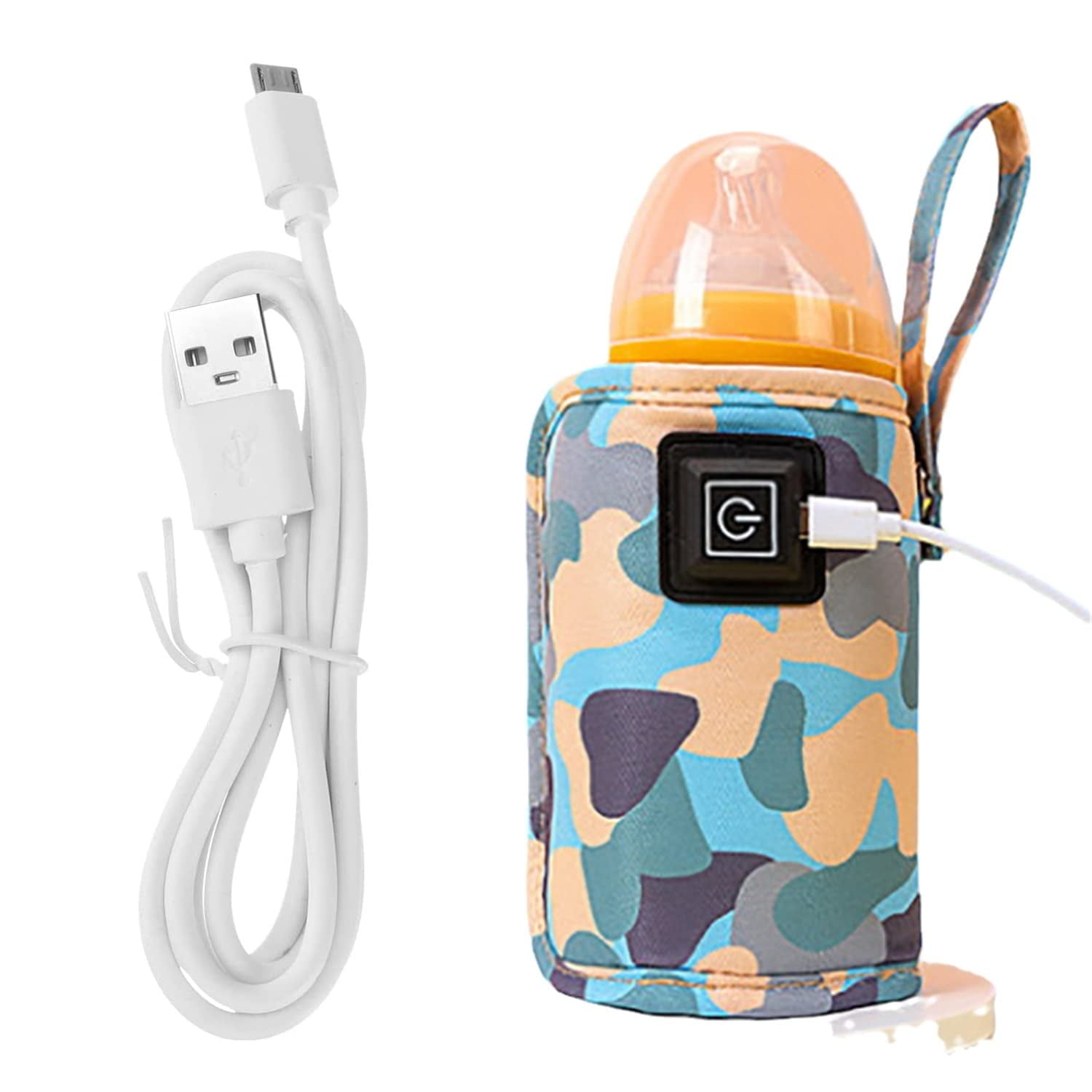 USB Milk Warmer Bag - 2023 New Fast Bottle Warmer for Travel, Portable ...