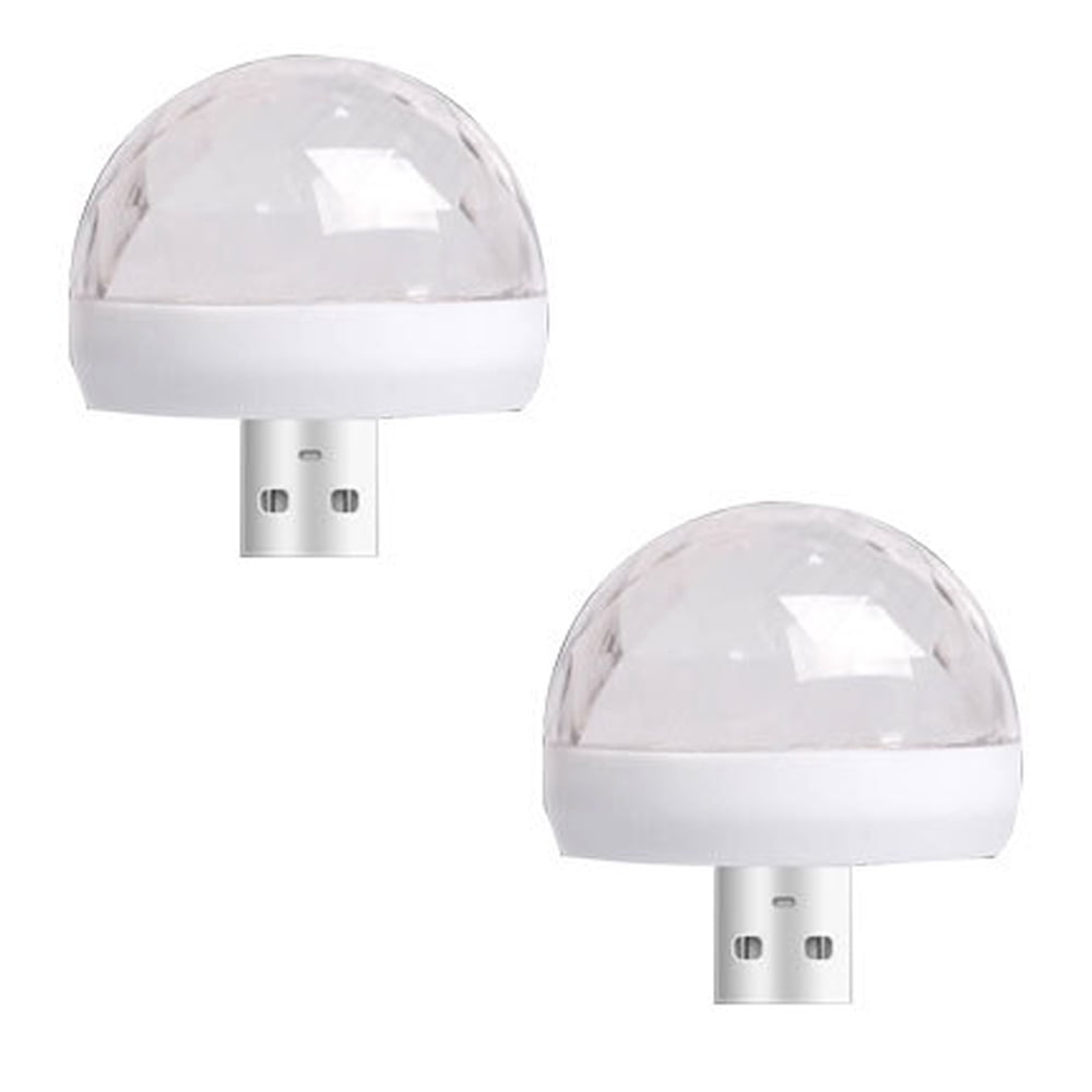 USB Mini Disco Light, Party Lights Ball Sound Activated, DJ Disco Ball ...