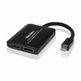 Xtrempro USB Mini DisplayPort to 2 DisplayPort MST Hub Splitter, Dual ...