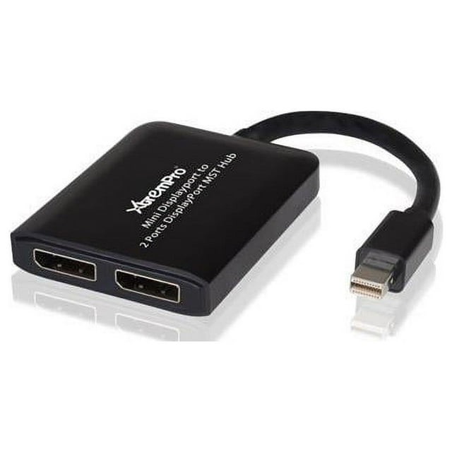 USB Mini Displayport to 2 Displayports MST HUB DP 1.2 TO 2 Splitter ...