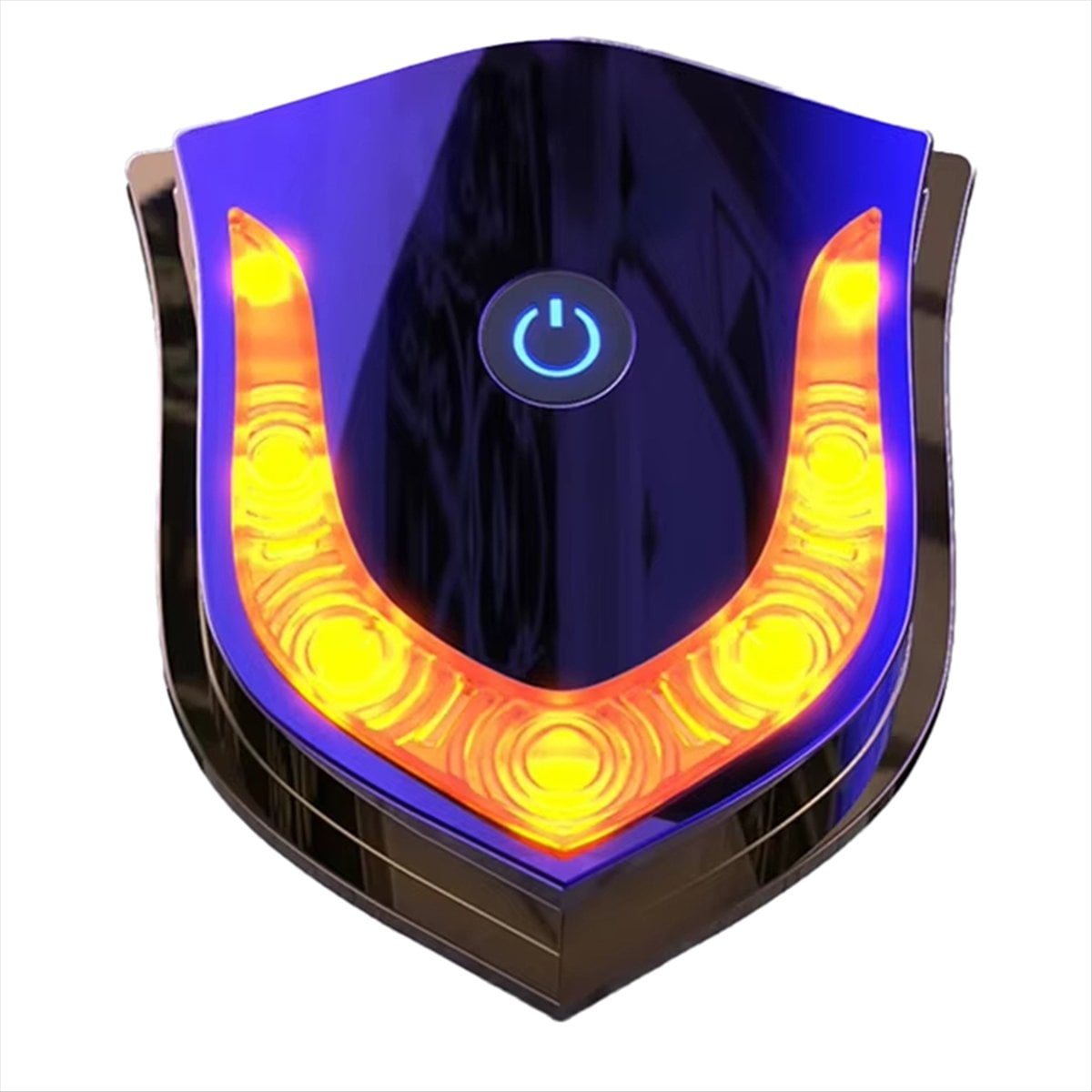USB Motorcycle Helmet LED Light Wireless Smart Riding Warning Safety ...