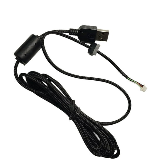 USB Mouse Line, USB Cable Black Wire Replacement Repair Part for G502X ...