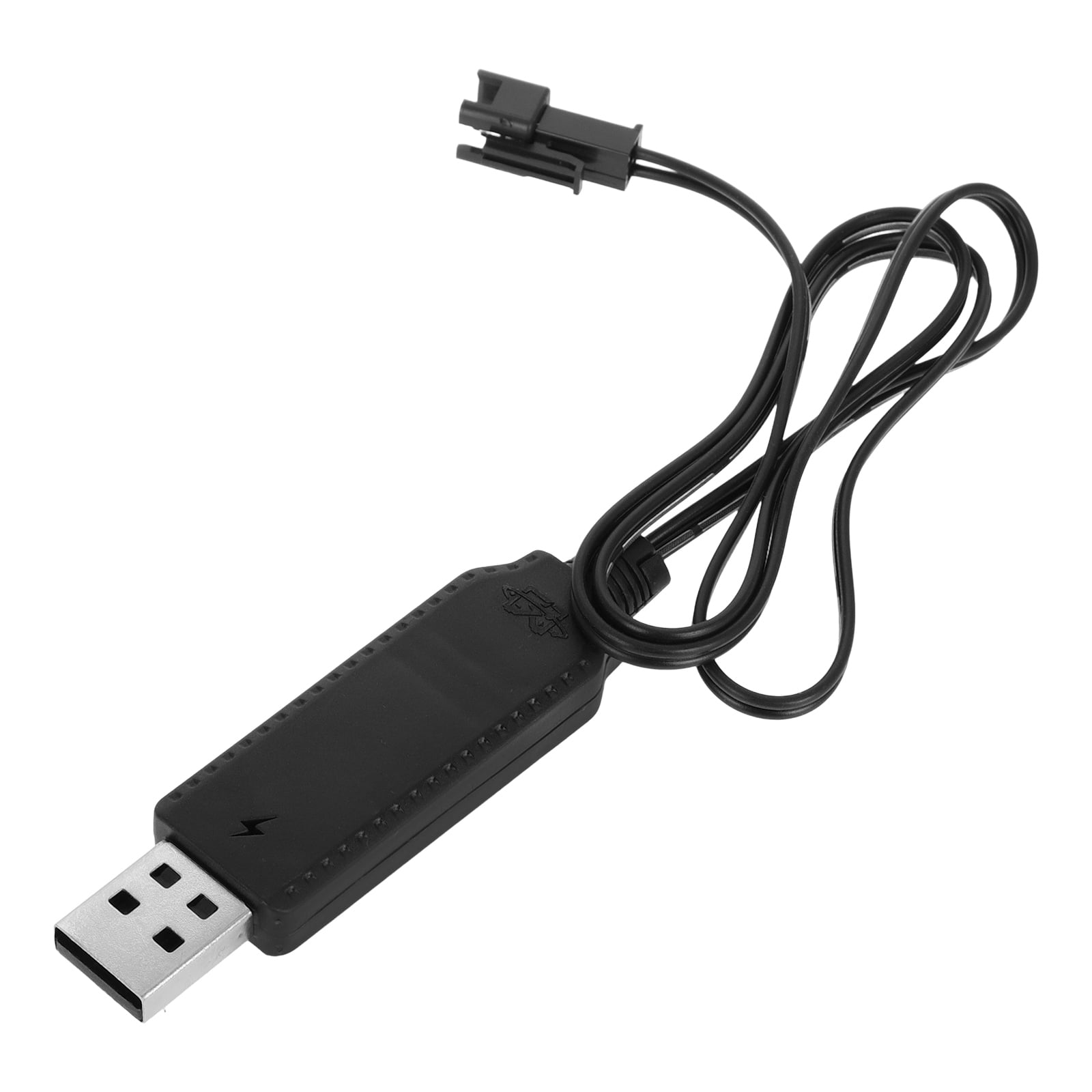 Black Plastic Charger Cable for Toy Accessories with Green Light ...