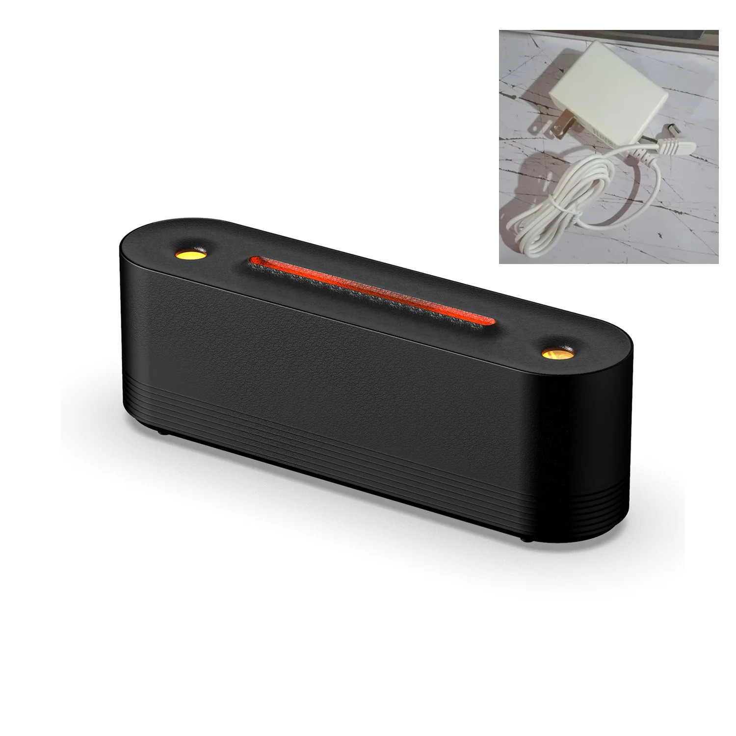 Flame Air Humidifier Ultrasonic 7 Colors Aroma Diffuser LED Cool Mist ...